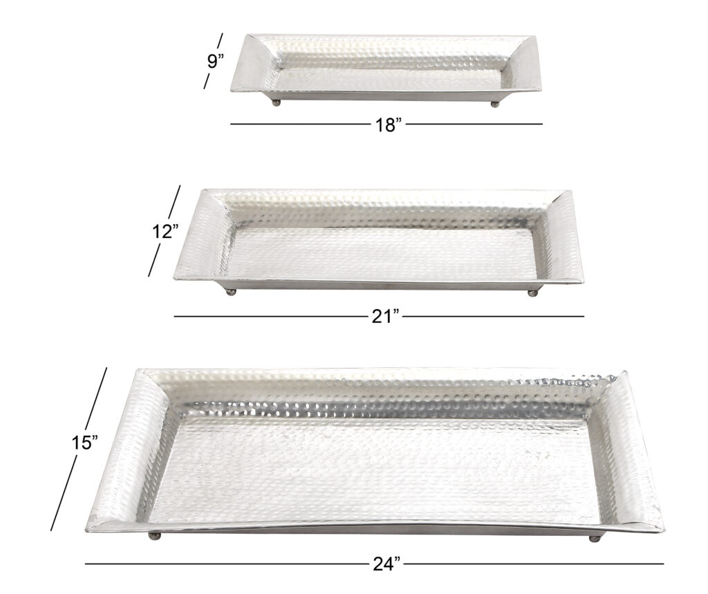 Aluminum Tray – Set of 3 – Signature Selection