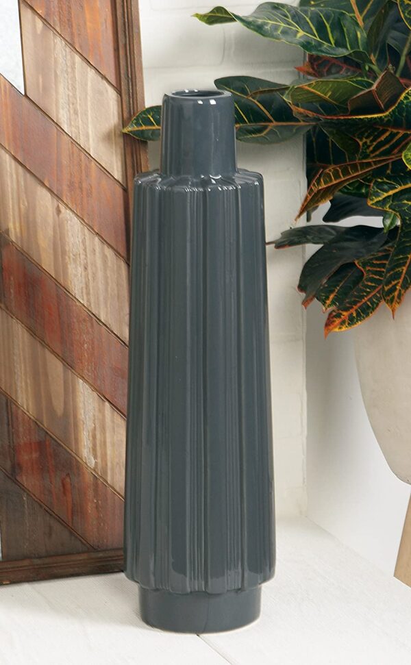 Ceramic Gray Vase – Signature Selection
