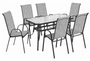 Fiji 7pc Patio Set – Brown – Signature Selection